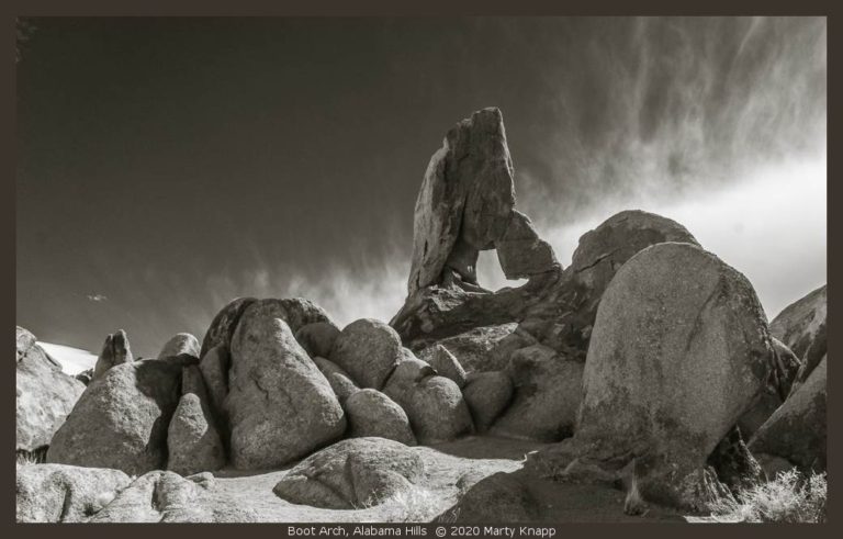 Boot Arch, Alabama Hills - Marty Knapp