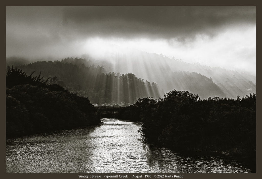Sunlight Breaks, Papermill Creek - Marty Knapp