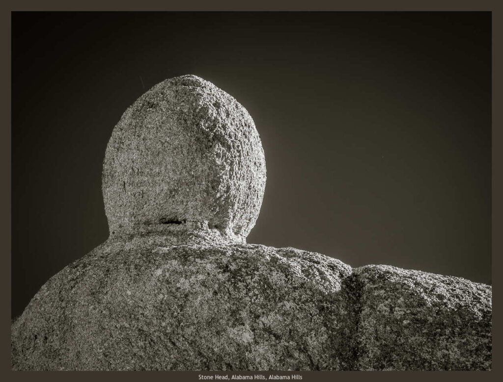 Stone Head, Alabama Hills - Marty Knapp